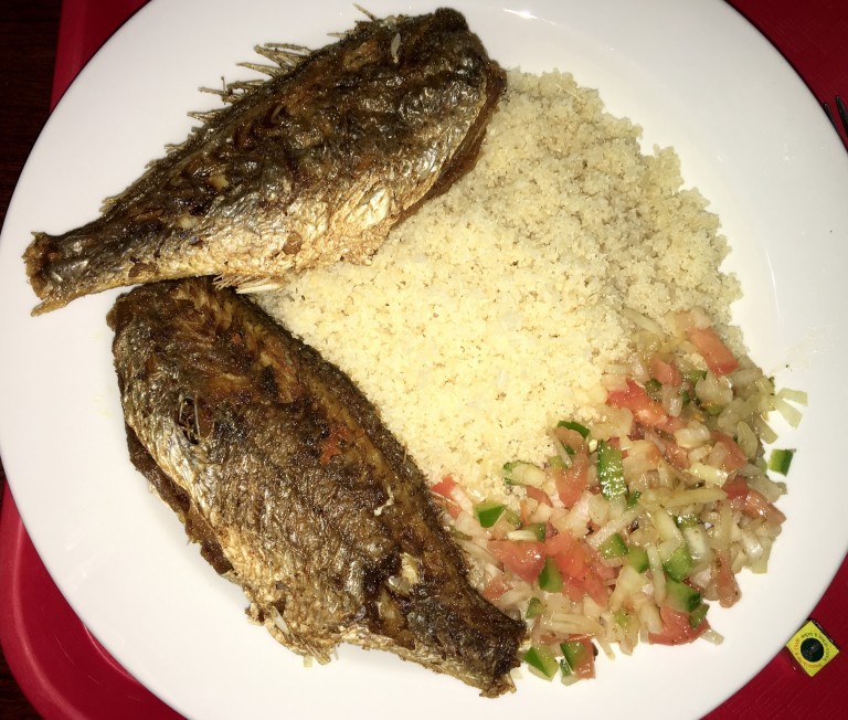 Ivoirian acheke and fried fish, NYC « United Nations of Food (NYC)
