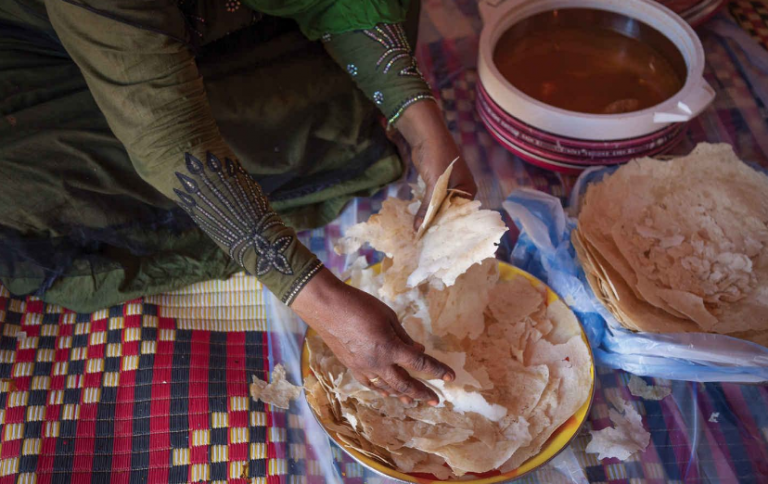 Omani bread from The Food of Oman cookbook « United Nations of Food (NYC)
